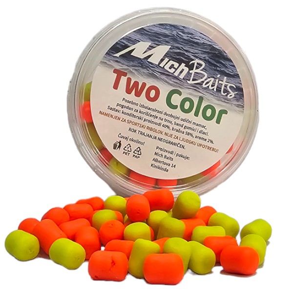 Mich Baits Pop-up Dumbels Two Color 8mm