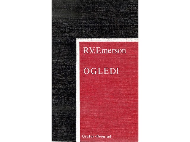 Ogledi - Ralf Valdo Emerson