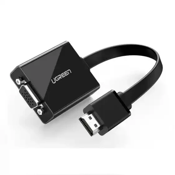 Adapter koverter HDMI-VGA MŽ Ugreen MM103 0.25m