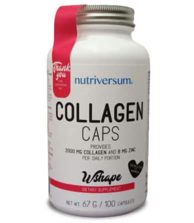 Collagen Caps + Zinc WShape - 100 kapsula