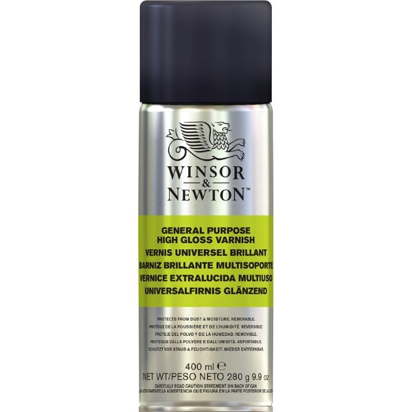 Winsor&Newton W&N OIL ADDITIVE 400ML SPRAY ALL PURPOSE HIGH GLOSS VAR V1