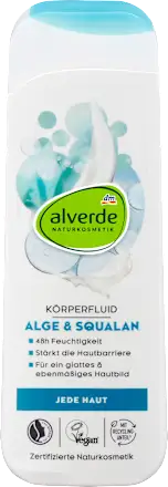 alverde NATURKOSMETIKFluid za telo - alge i sqvalan, 250 ml