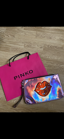 Pinko hologram torba 29x18