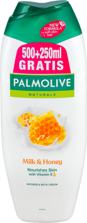 PALMOLIVE
NATURALS MILK&HONEY Gel za tuširanje, 750 ml