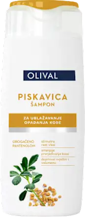 OLIVAL
PISKAVICA Šampon za ublažavanje opadanja kose, 250 ml