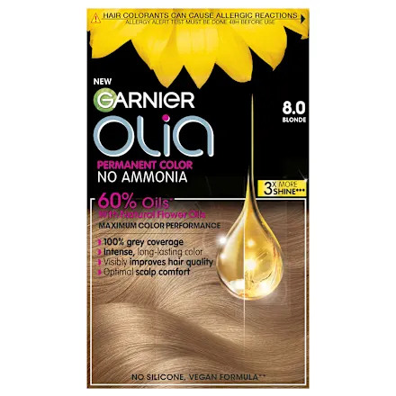 GARNIER olia
Boja za kosu – 8.0 Blonde, 1 kom