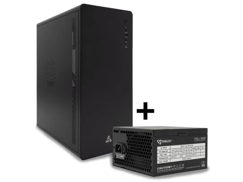 S BOX PCC 500 B ATX CRNO KUĆIŠTE + PSU 400 CENA