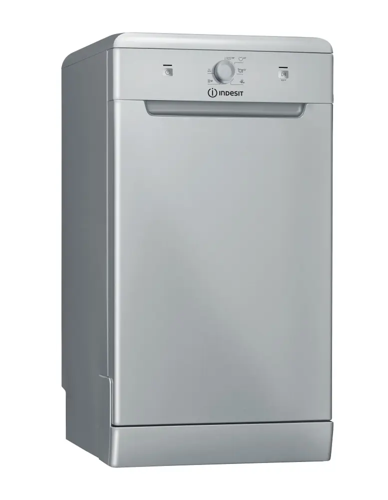 Indesit DSFE1B10S Mašina za pranje sudova, 10 kompleta, Srebrna