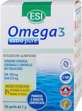 ESI
Omega3 extra pure meke želatinaste kapsule, 50 kom
Dodatak ishrani