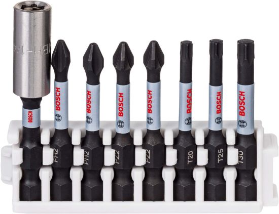 Bosch PRO Impact set sa standardnim nosačem i Pick&Click indexom PH2(x2), PZ2(x2), T20, T25, T30, BH 8/1 (2608522326)