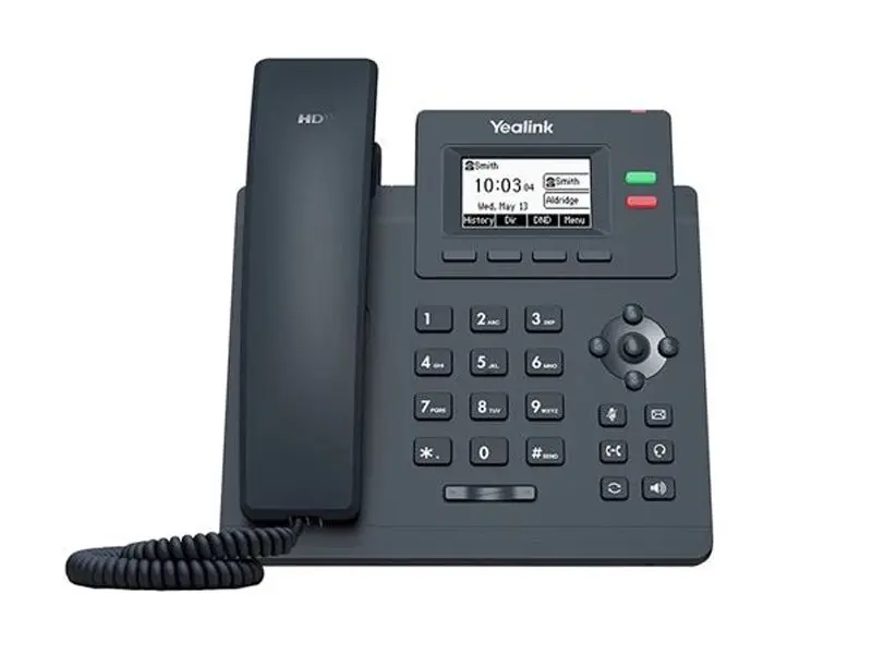 YEALINK SIP-T31P IP Fiksni telefon bez PSU, Crni