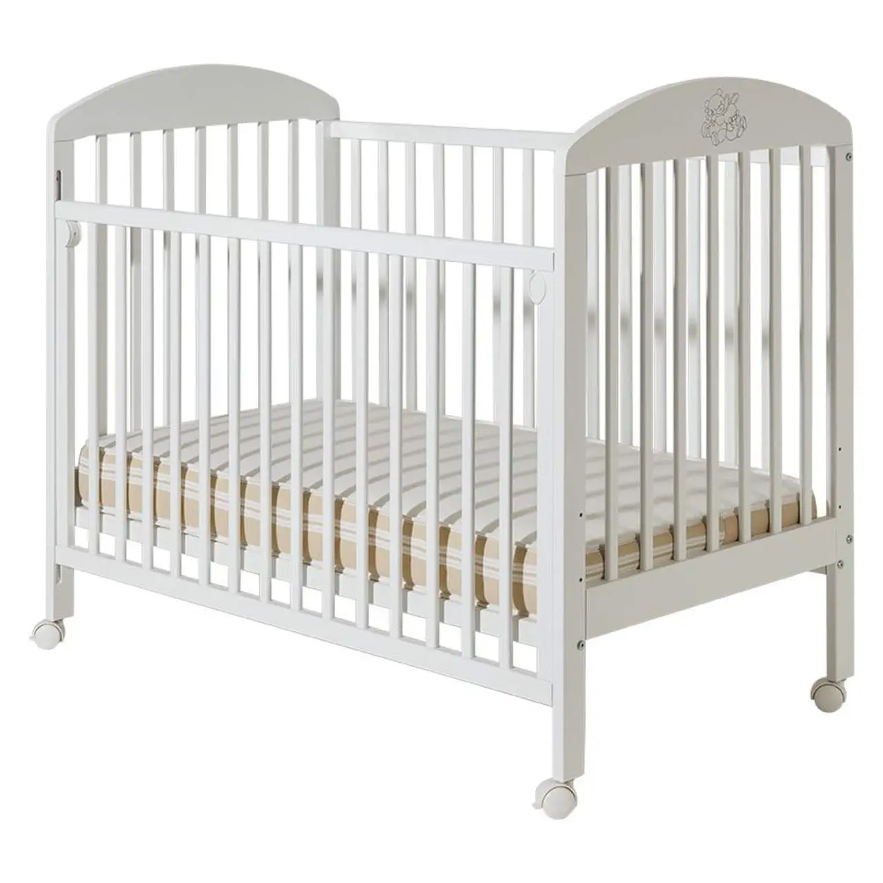 Bambino Krevetac za bebe Bambi, Beli