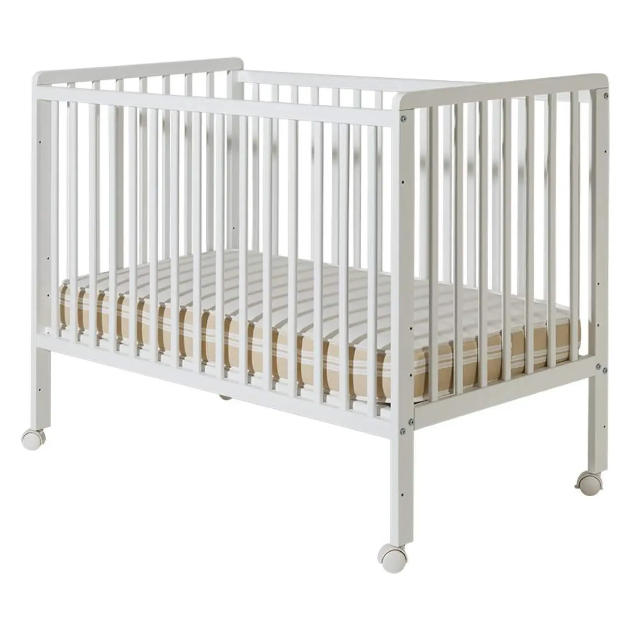 Bambino Krevetac za bebe Minny, Beli