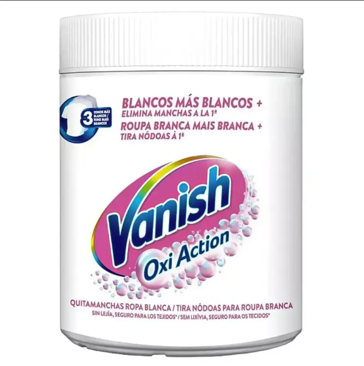 VANISH Oxi Action Prašak za odstranjivanje fleka White, 450g