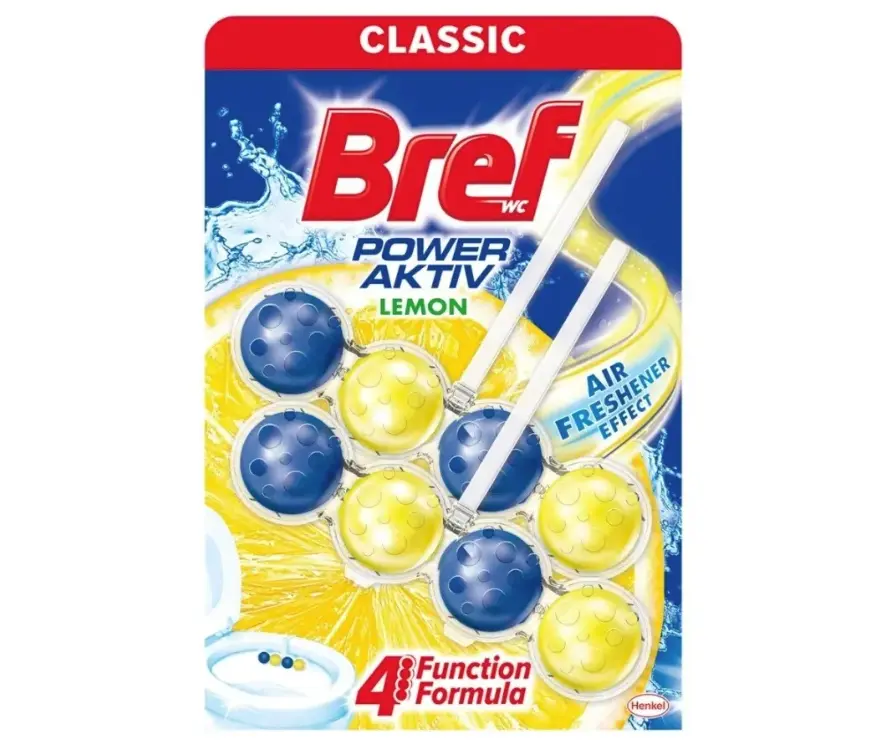 Breff WC Osveživač Power Aktiv Lemon, 2x50g