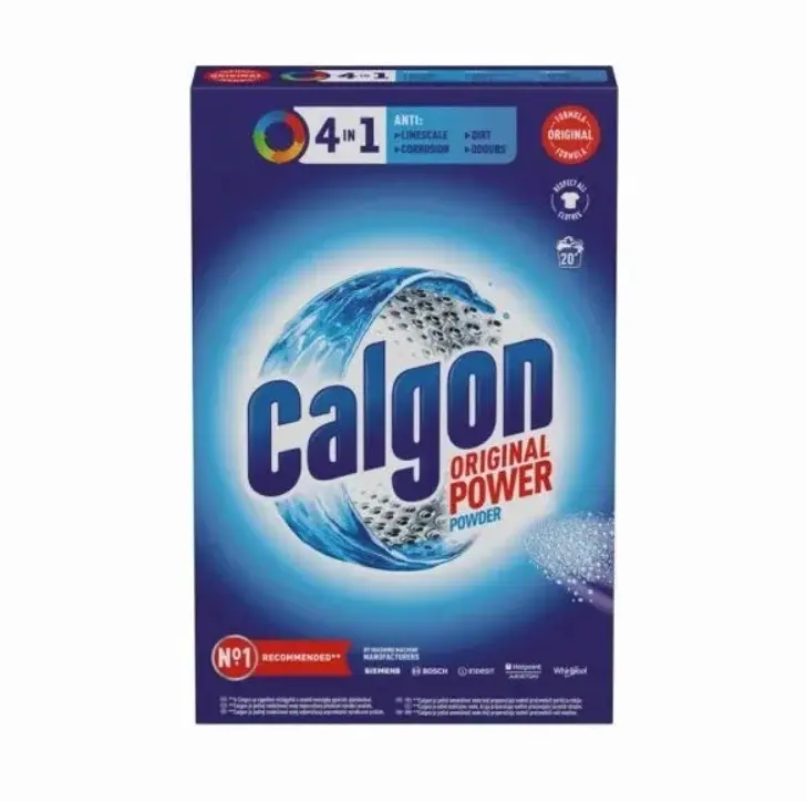 Calgon Sredstvo za uklanjanje kamenca za mašinu za veš 4 u 1, 20 pranja, 1kg