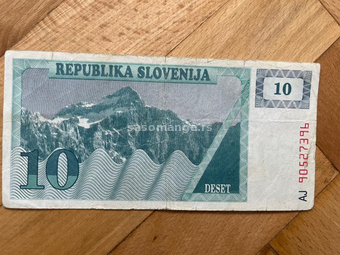 10 tolara 1990