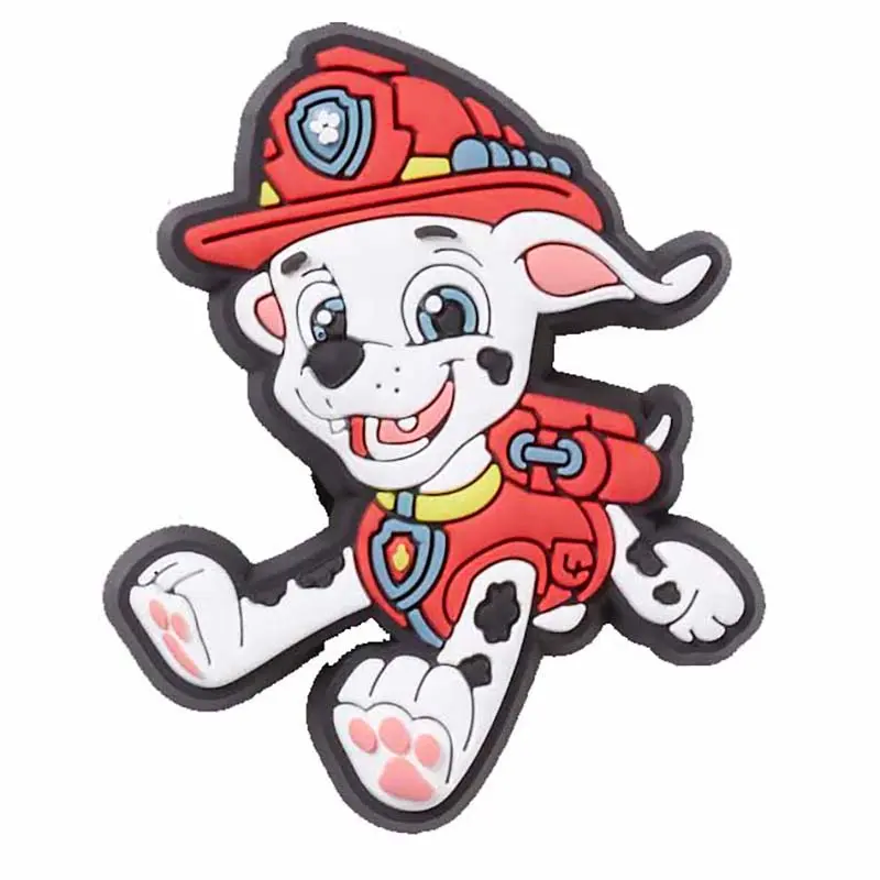 Crocs Ukras za dečake Paw patrol Marshall, Crveno-beli