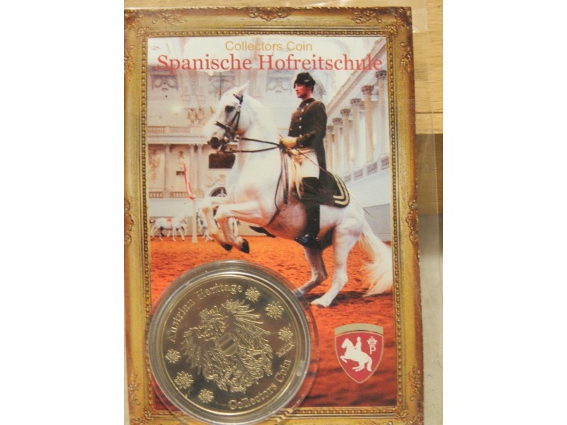 Austrian Heritage Coin SPANISCHE HOFREITSCHULE