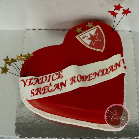 Rodjendanska torta Crvena zvezda