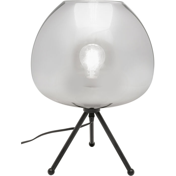 Table Lamp Sphere Smoke 43cm