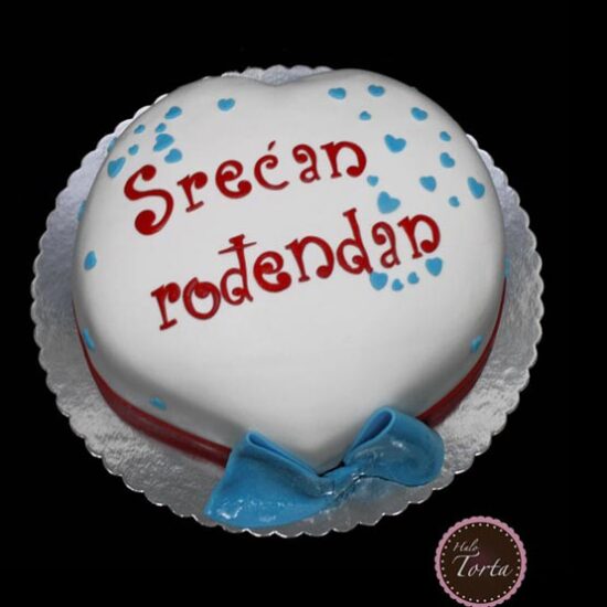 Rođendansko srce torta