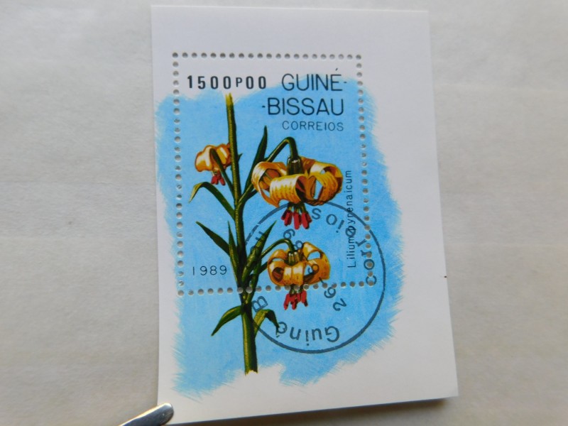 GUINE BISSAU 1989 BLOK