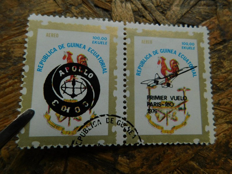 GUINEA ECUATORIAL APOLLO 1976 KOMPLET SERIJA