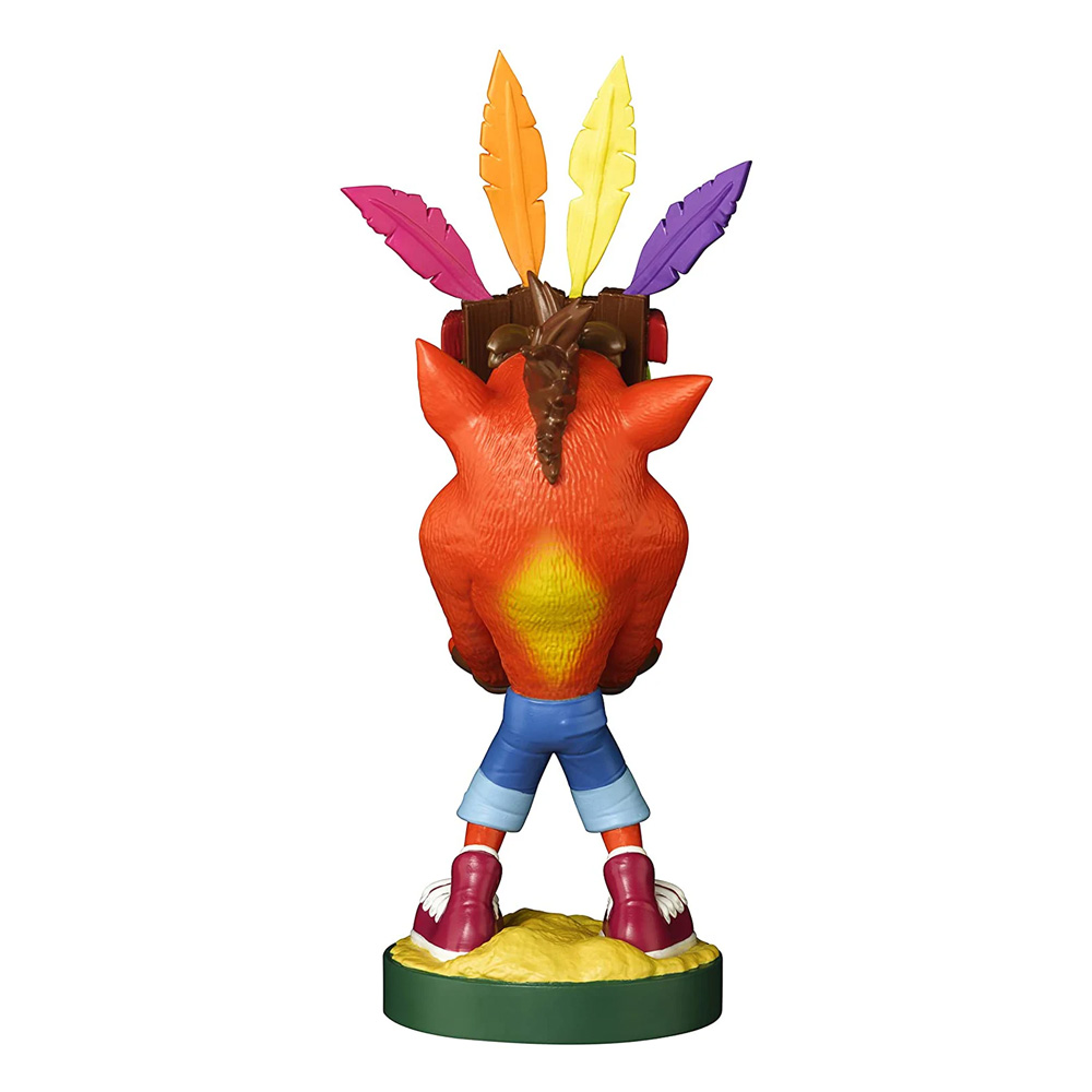 Crash Bandicoot Cable Guy Aku Aku Crash 20 cm