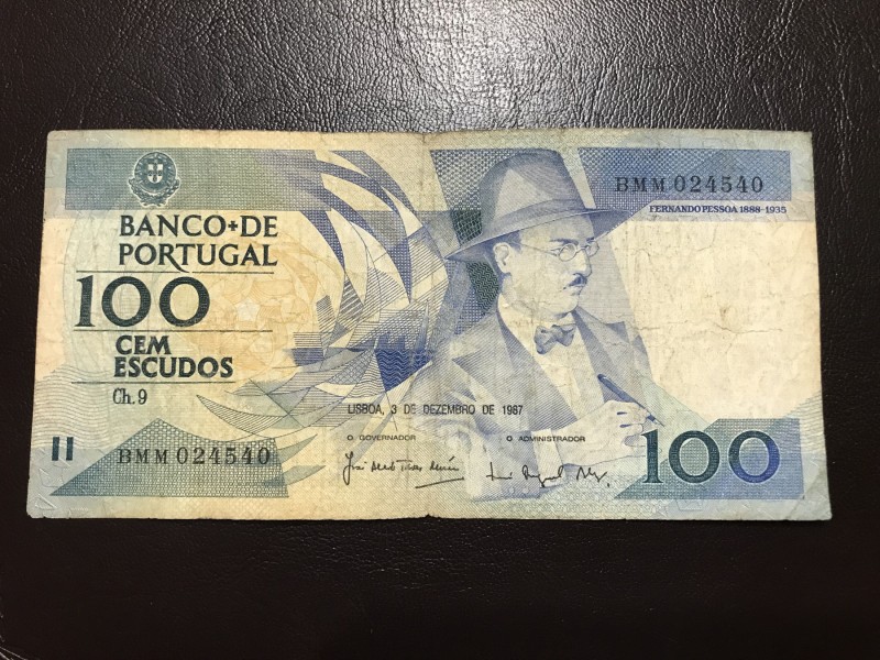 PORTUGAL 100 ESCUDOS.