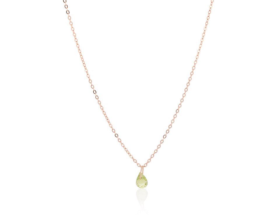 Ogrlica sa peridotom, birthstone za avgust