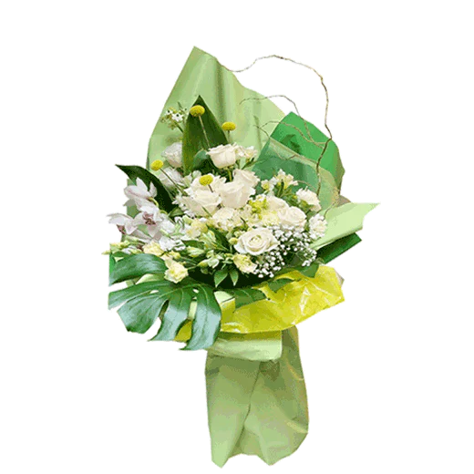 Green XXL flower bouquet