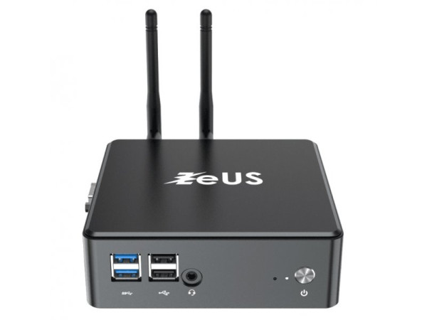 Mini PC Zeus MPI10 i5-10210U 4.20 GHzDDR4LANDual WiFiBTHDMIDPRS232USB Cext ANT