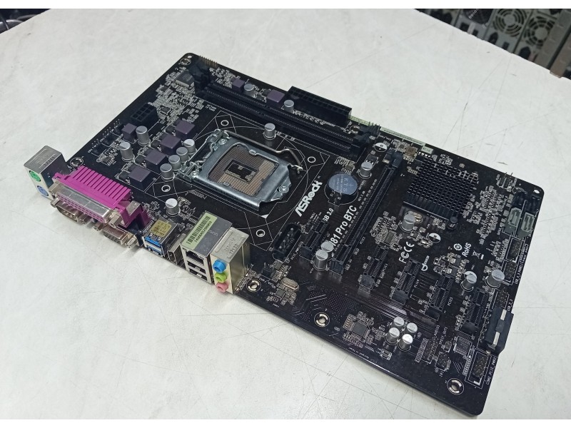 maticna ploca 1150 ASRock H81 Pro BTC ispravna