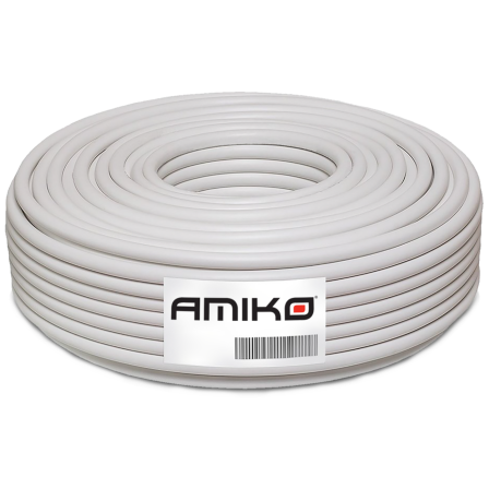 Amiko Koaksijalni kabel RG-6, CCS, 90dB, 100 met. - RG6/90db - 100m