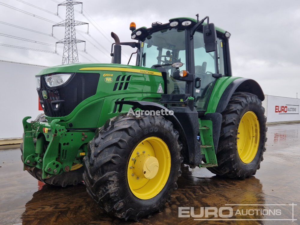 Prodaje se John Deere 6155M traktor točkaš na aukciji