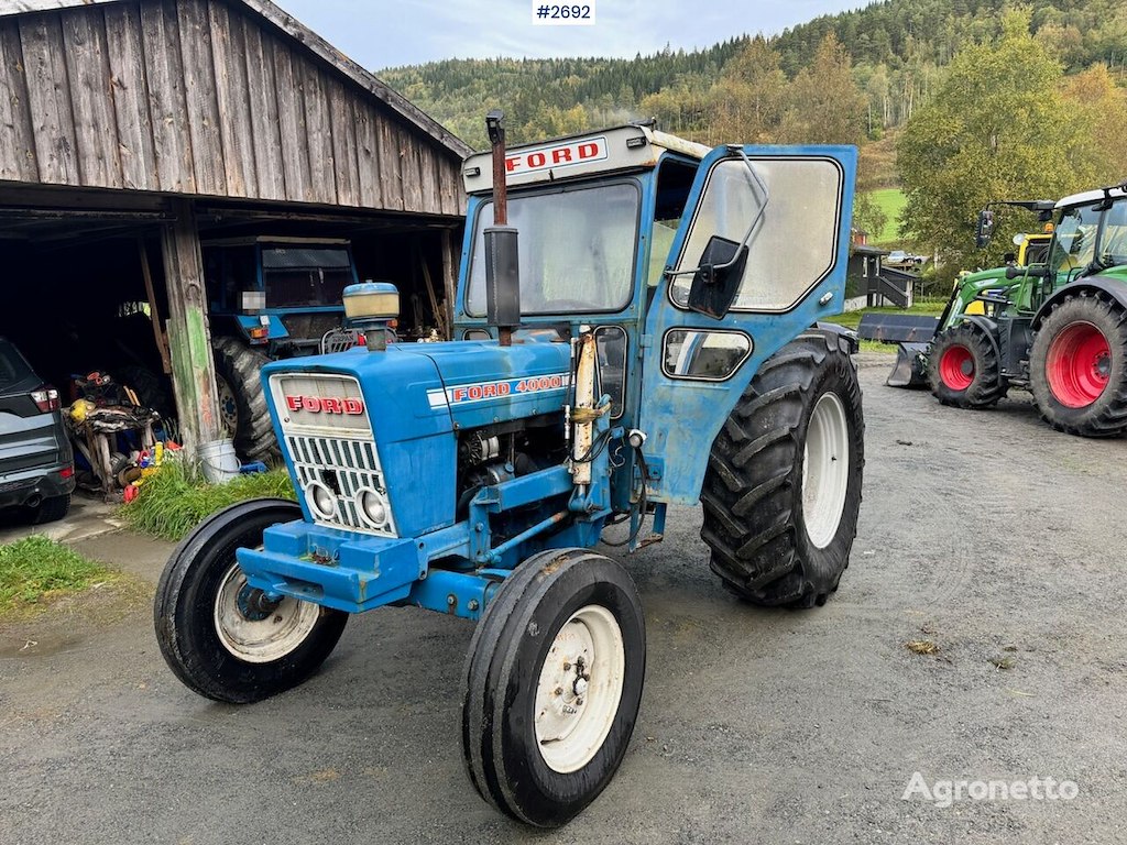 Ford 4000 traktor točkaš