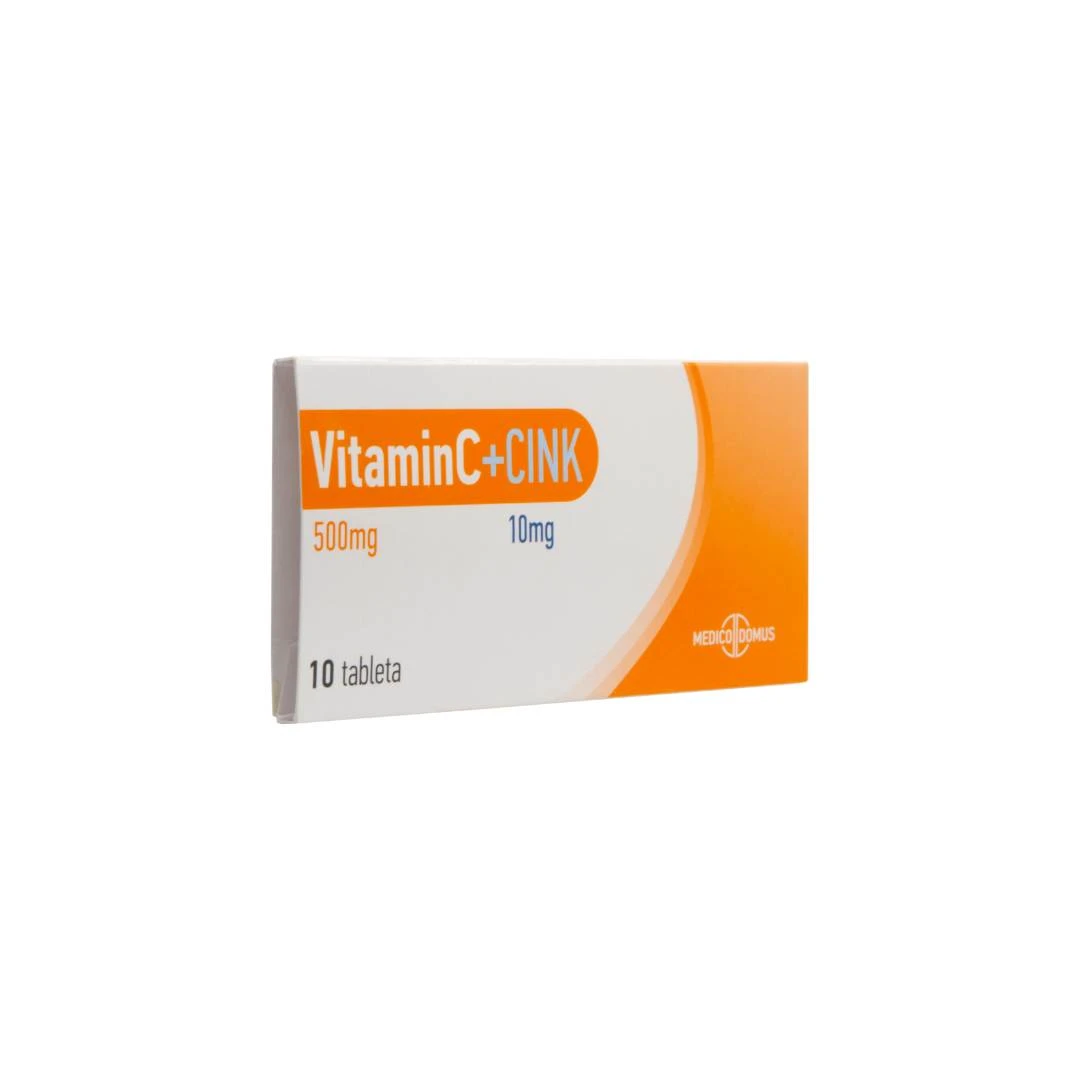 MEDICODOMUS Vitamin C + Cink 10 Tableta