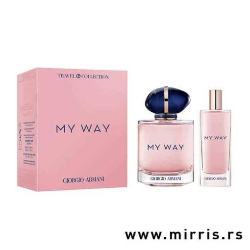 Giorgio Armani My Way Travel Set