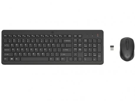 HP TASTATURA+MIŠ 330 BEŽIČNI SET, CRNI, SR RASPORED (2V9E6AA#BED)