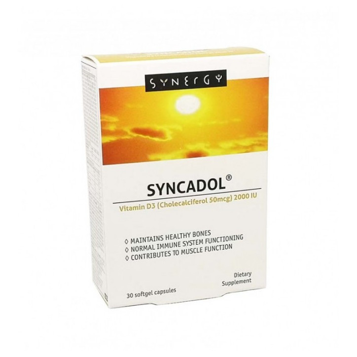 SYNCADOL Vitamin D3/Holekalciferol 2,000IU