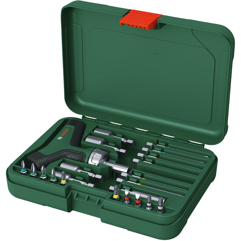 Bosch – 22-delni set bitova sa odvrtačem T-ručka – 1600A02Z9T