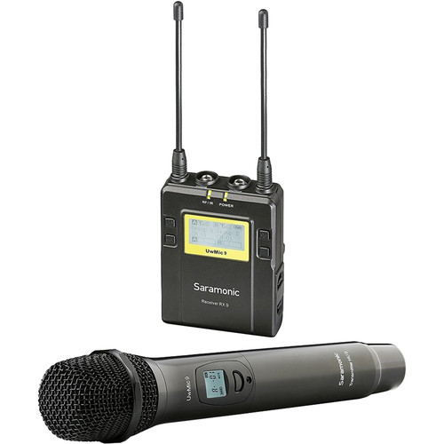 Saramonic UwMic9 Wireless Cardioid Handheld Mic Sistem Kit 4