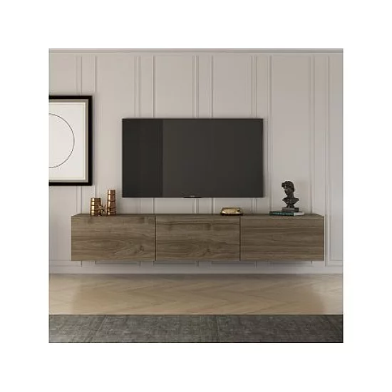 HANAH HOME TV POLICA WEST WALNUT CENA