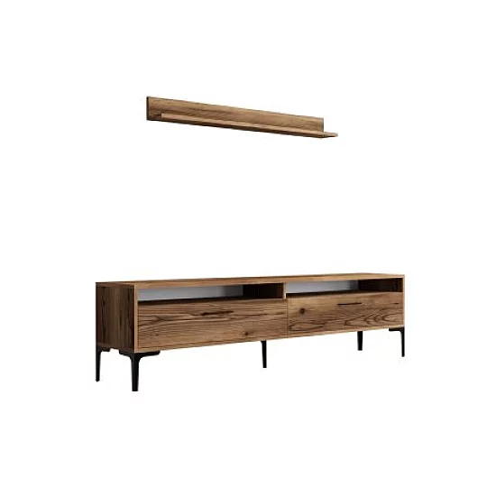 HANAH HOME TV POLICA ISTANBUL WALNUT CENA