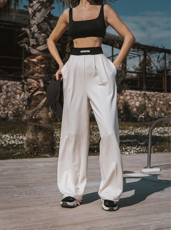 "SUMMER WHITE" pantalone