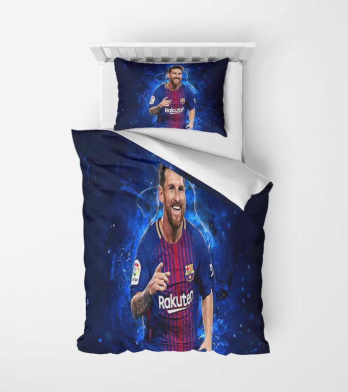 3D-SINGL POSTELJINA-Lionel Messi