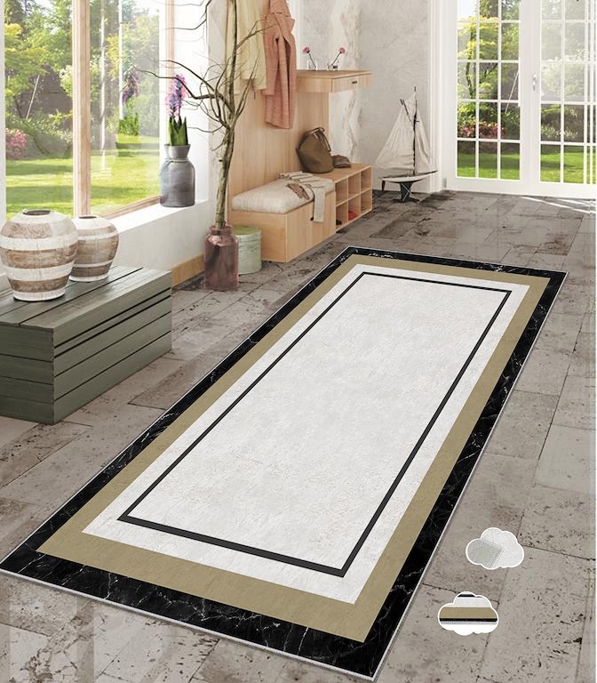 MEY HOME 3D-STAZE- Black & beige frame