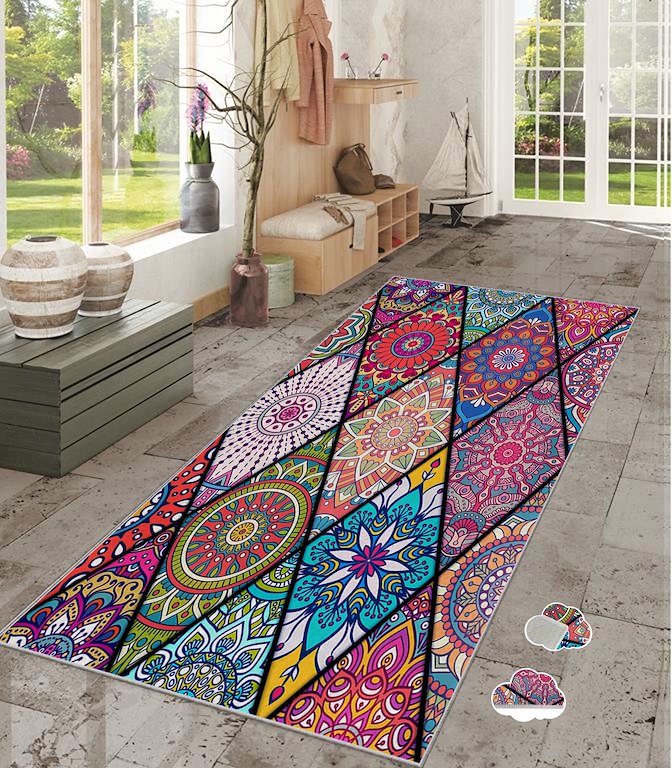 MEY HOME 3D-STAZE- Colorful rhombus