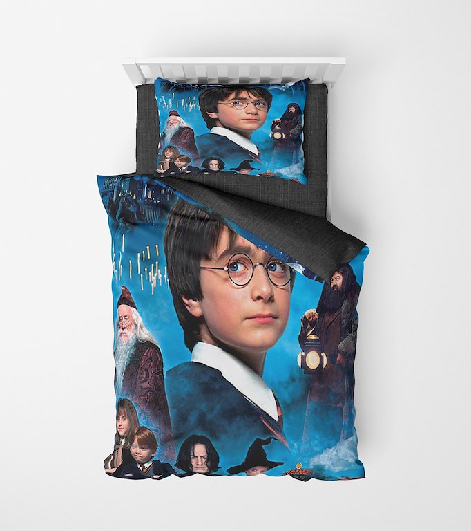 3D-SINGL POSTELJINA-Harry Potter